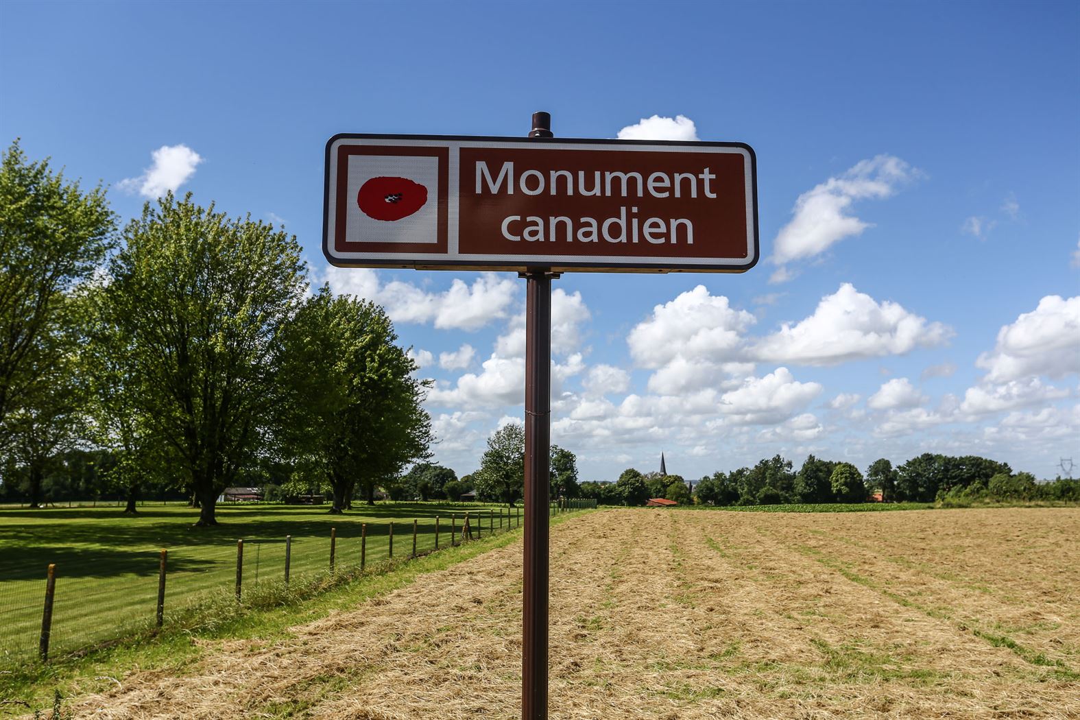 Commemorative Ceremony at the Courcelette Canadian Memorial, France ...