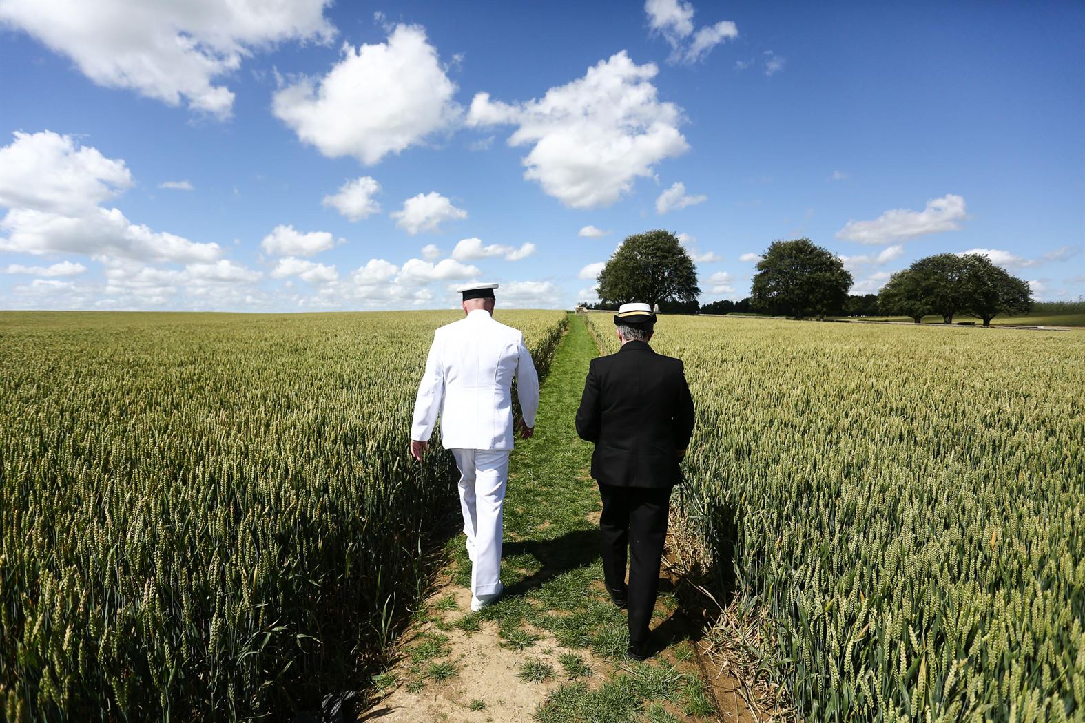 Commemorative Ceremony at the Courcelette Canadian Memorial, France ...