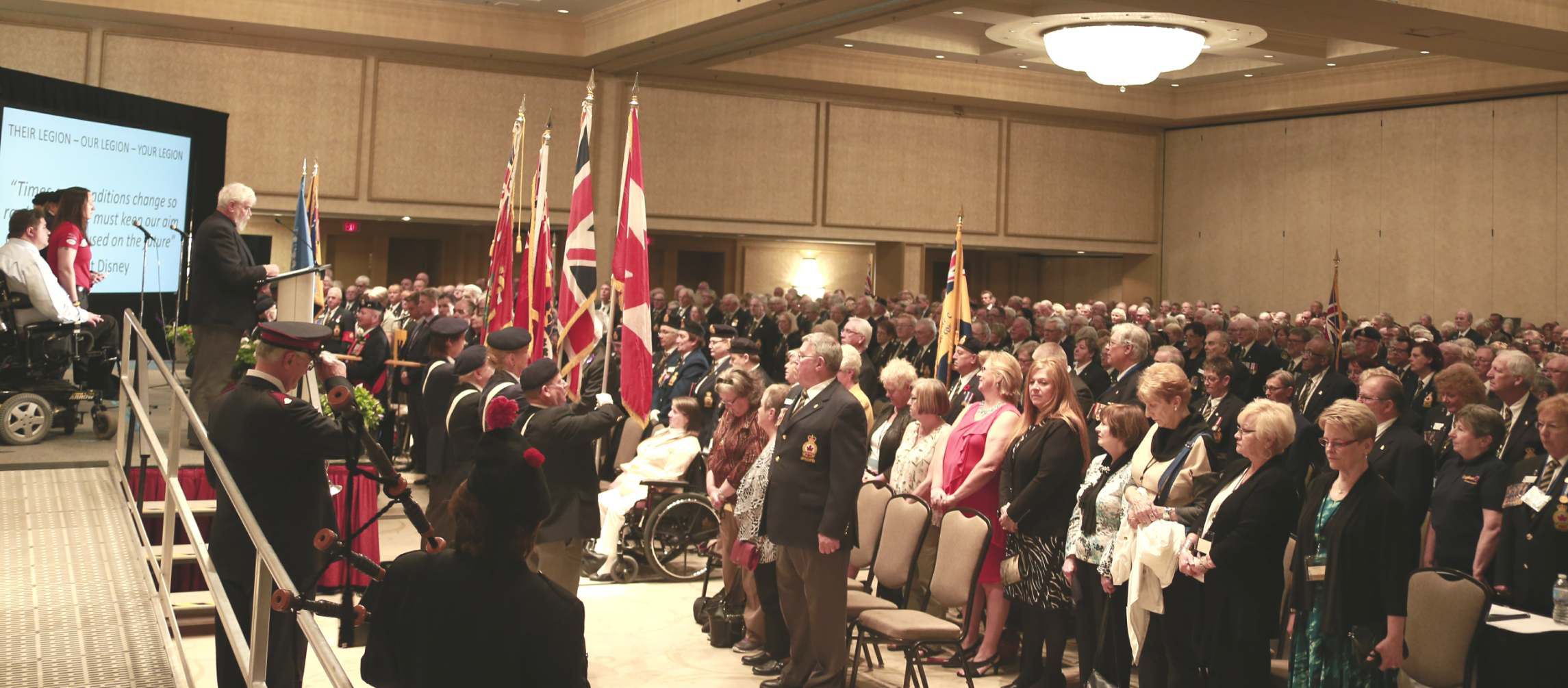 Minister Hehr attends the Royal Canadian Legion’s (RCL) 50 th Ontario ...