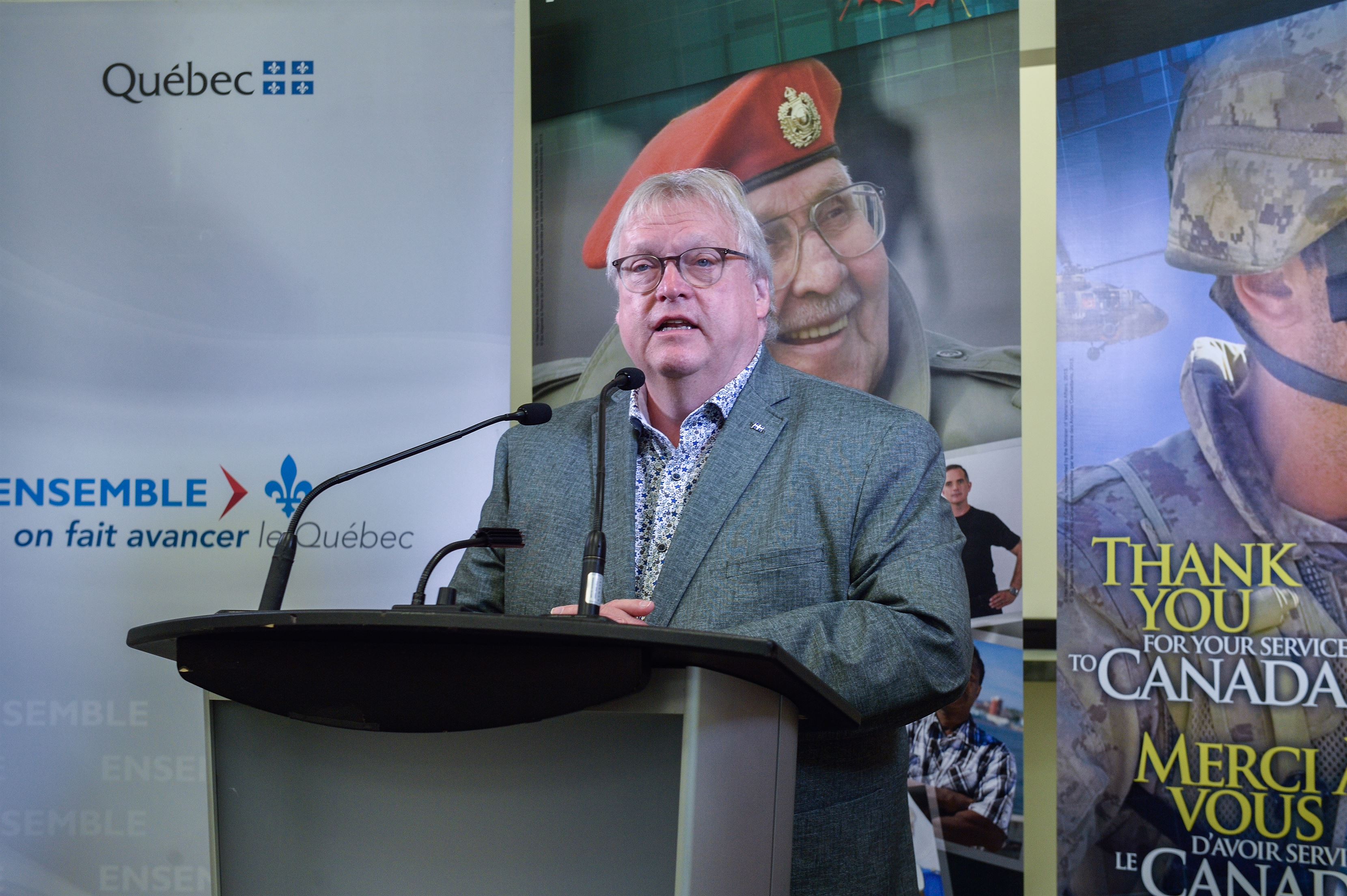 Opening of the OSI Clinic in Longueuil - Minister's Corner - Department ...