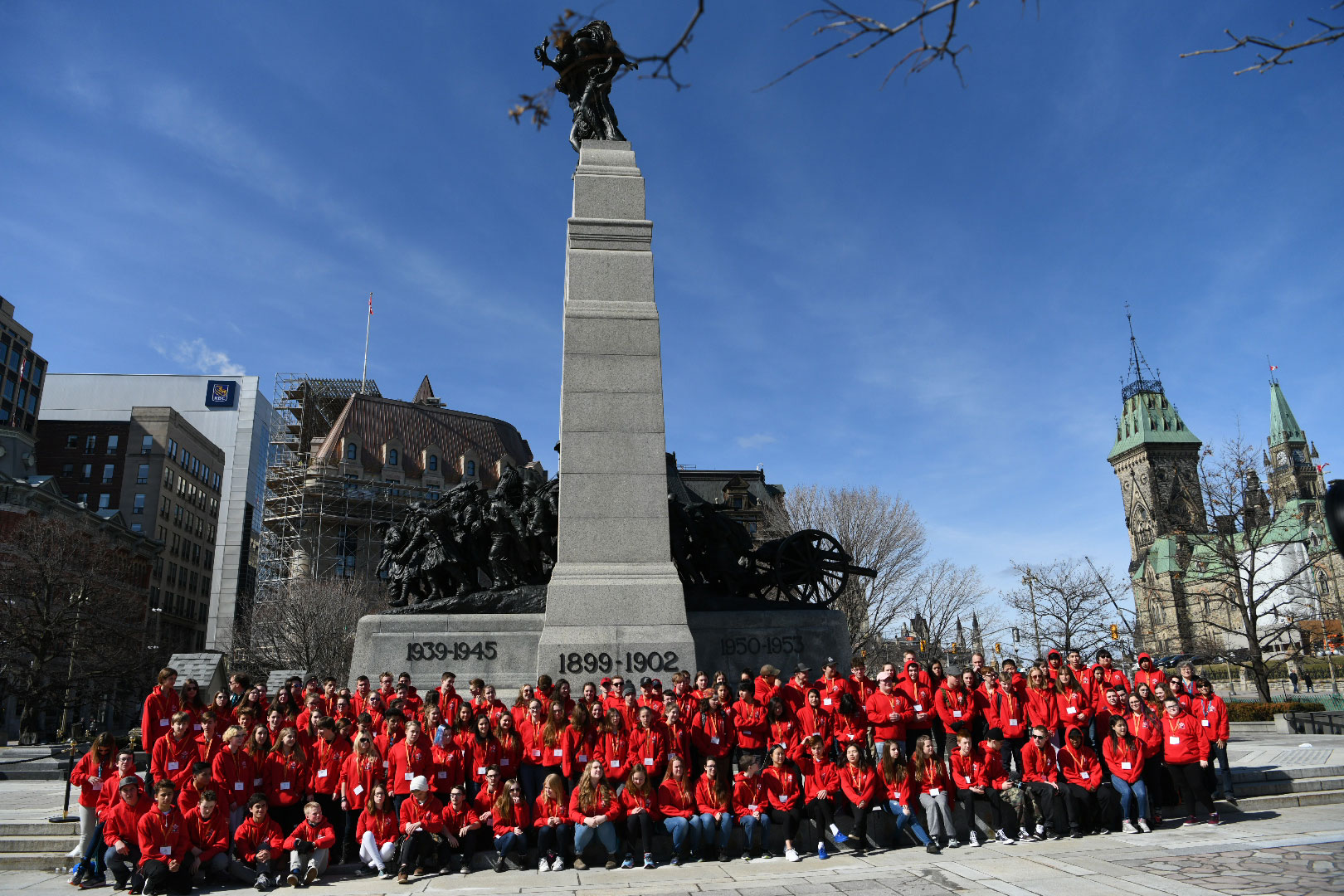 Vimy Ridge Day Wreath-laying at the National War Memorial in Ottawa ...