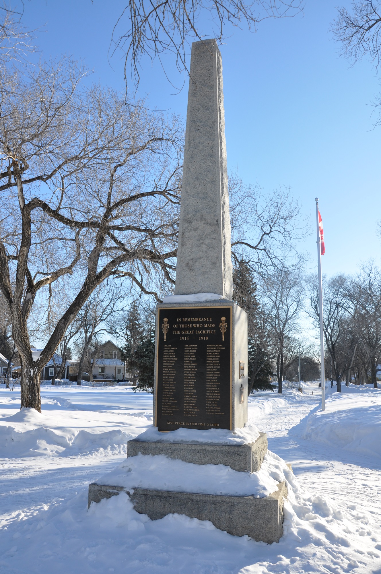 Transcona Cenotaph - National Inventory of Canadian Military Memorials ...