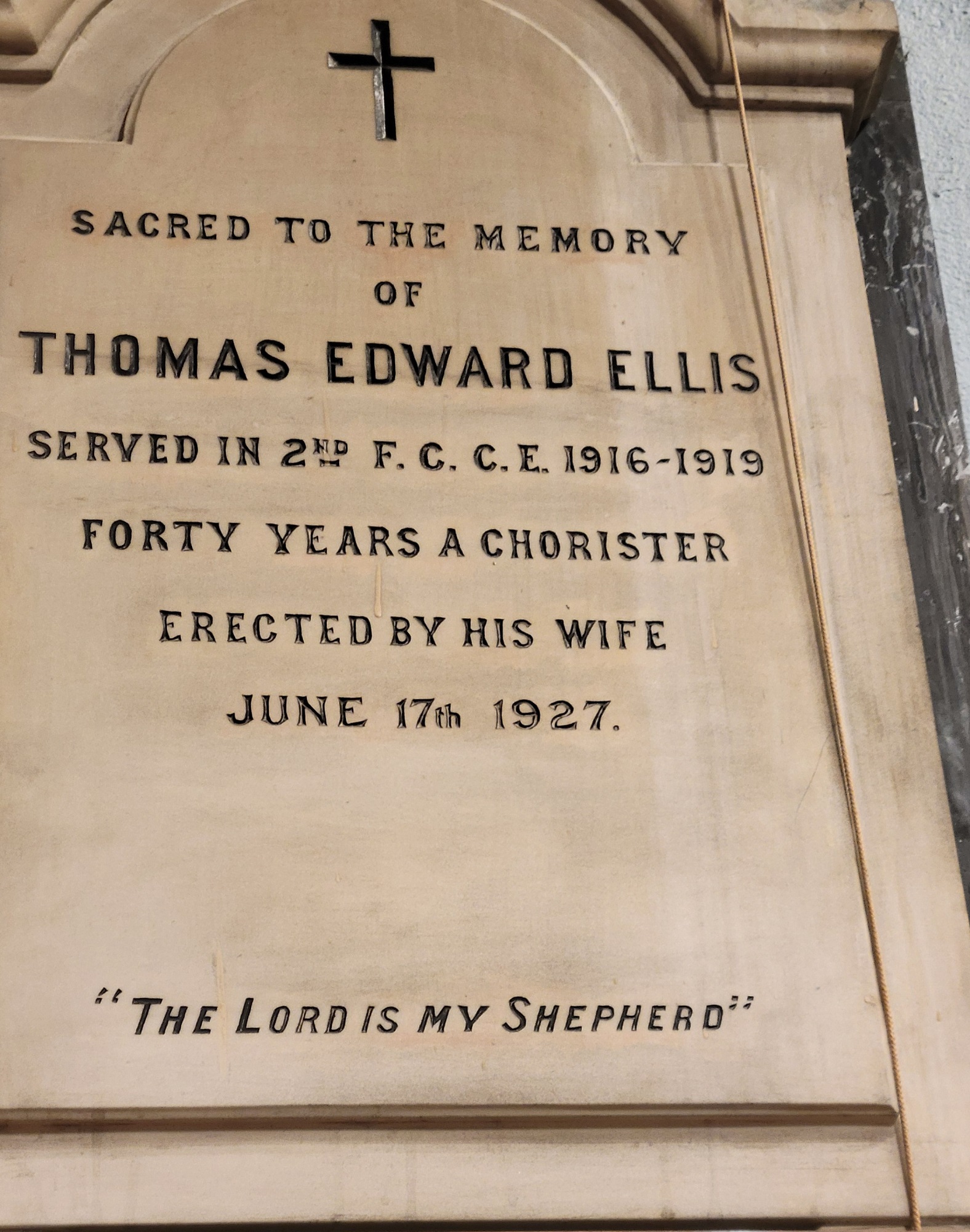 Thomas Edward Ellis Plaque | Veterans Affairs Canada