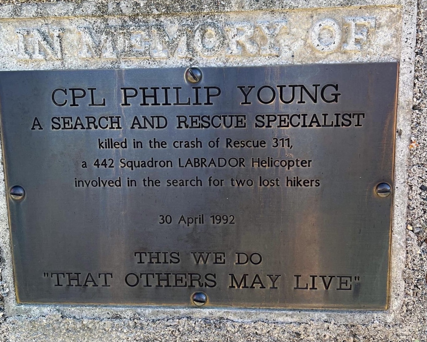 Corporal Phillip Young Memorial | Veterans Affairs Canada